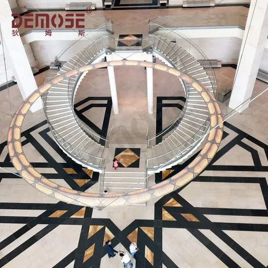 Balcony/ Stairs Glass Railing Standoff Patch Fitting Tempered Glass ...